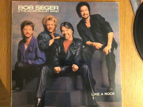BOB SEGER The Silver Bullet Band Like A Rock Lp 1986 Kaufen Auf