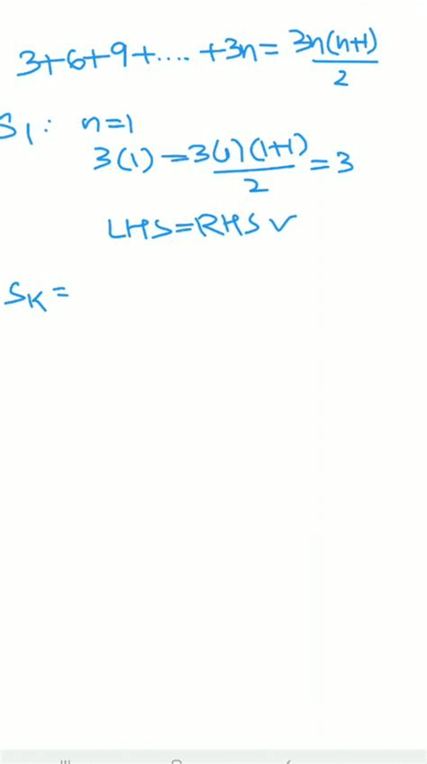 ⏩solved use mathematical induction to prove each statement assume… numerade