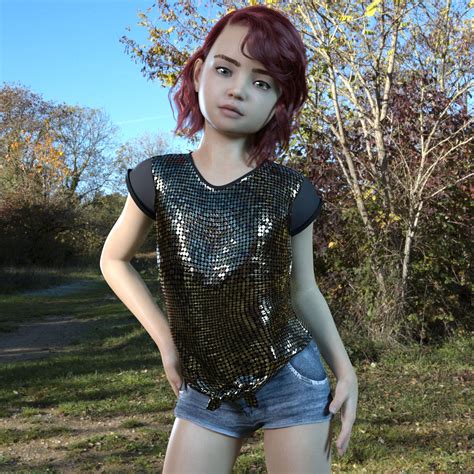 Lil Skyler For Genesis 8 Females 3D Figure Assets 3DLoki