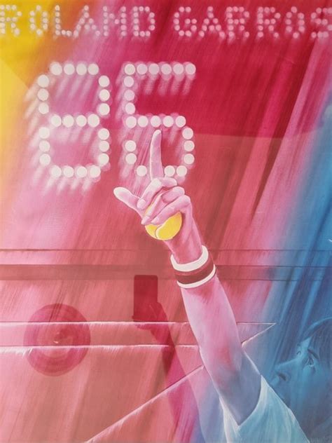 Roland Garros 1985 Póster Catawiki
