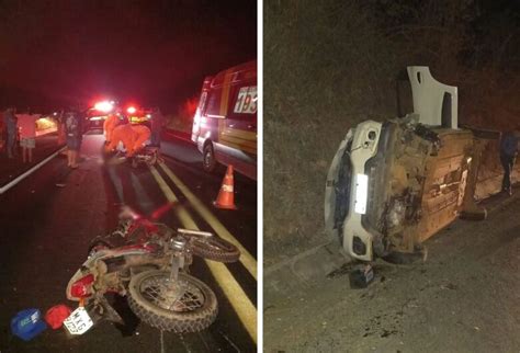 Acidente Entre Carro E Moto Deixa Tr S Feridos Crian A Teve Perna