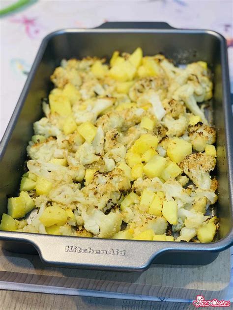 Cavolfiori E Patate Gratinati Al Forno Una Rosa In Cucina