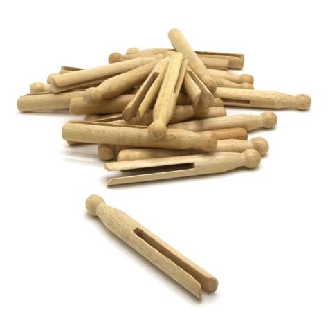 Ronde Wasknijpers 25 Houten Wasknijpers Ecodis Kudzu Webshop