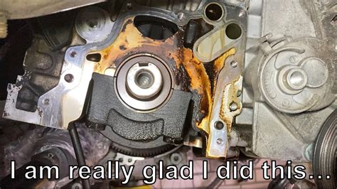 Removing The Oil Pump And The Oil Pan On My Vw Polo N Youtube