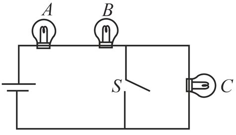 A Circuit Consists Of Three Identical Lamps Connected To A Battery As