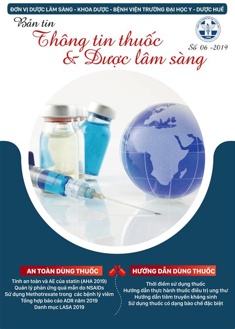 Thông tin Y tế Bản tin Thông tin Thuốc Dược lâm sàng số 06
