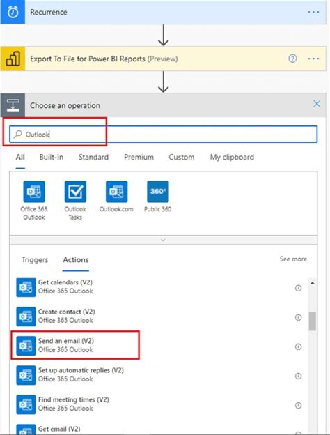 power bi automated reports using power automate