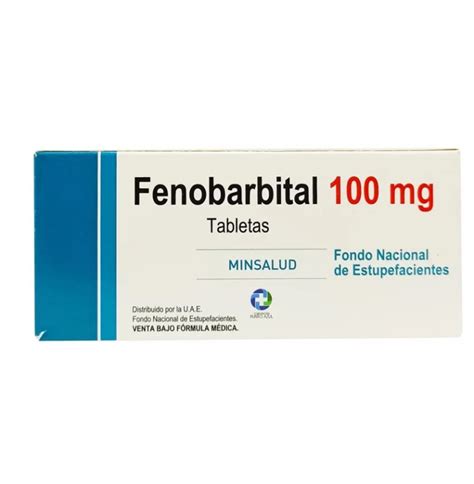 Fenobarbital 100 Mg 30 Comprimidos MINSALUD