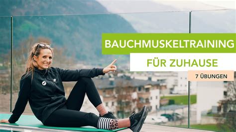 Bauchmuskeltraining für Zuhause 7 effektive Übungen ohne Geräte YouTube