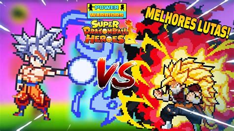 AS MELHORES LUTAS DE DRAGON BALL NO MELHOR JOGO DE CELULAR YouTube