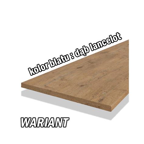 Meble kuchenne z BLATEM 2 6 m FLIP szary dąb wotan K14