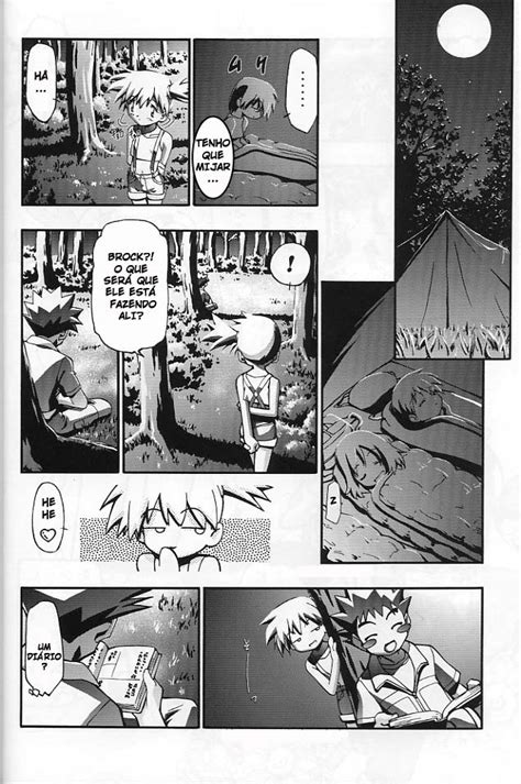 O diário de Brock Pokémon Hentai Doujinshi Hentai Home