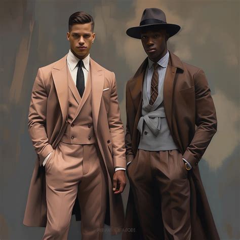 Premium Photo Masculinity And Strength Straight Silhouettes Subdued