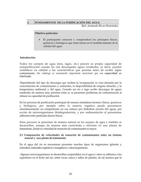 PDF 2 Fundamentos De La Purificaci N Del Aguadocumentacion Ideam Gov