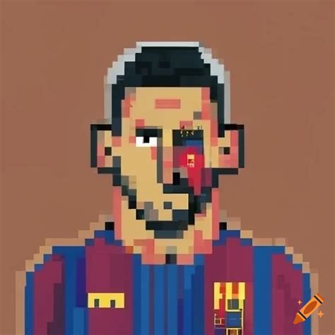 Pixel Art De Messi
