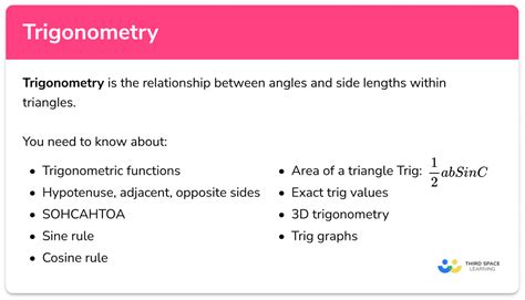 Geometry And Measure Revision Gcse Maths Third Space Learning