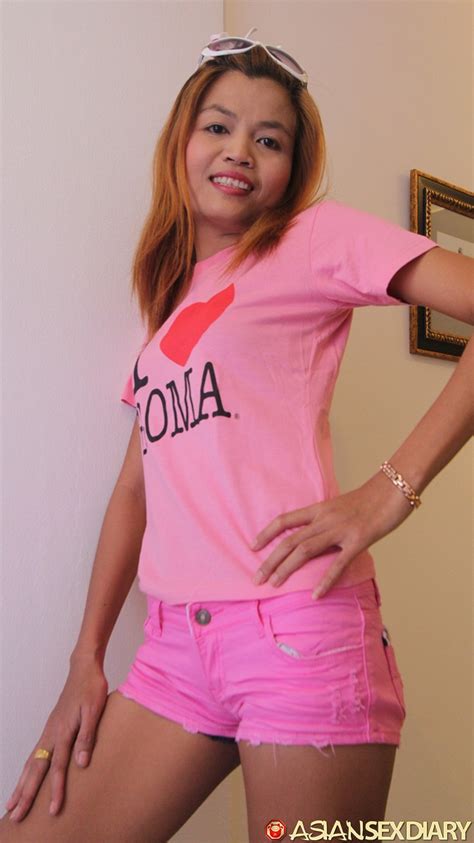 Skinny Thai Babe Julia B Strips Her Pink Outfit Poses Naked Fucks In