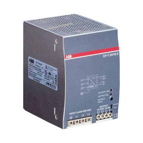 Fuentes de alimentación conmutadas Abb 10A trifásicas 24VDC 240W CPT2410