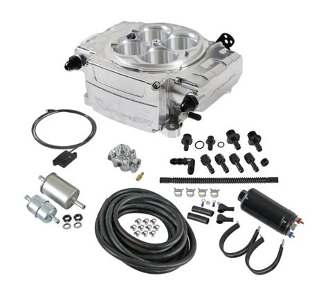 Holley Sniper 2 EFI 4BBL Throttle Body Fuel Injection Kit W Bluetooth