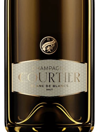 N V Champagne Courtier Blanc De Blancs Premier Cru Brut Champagne
