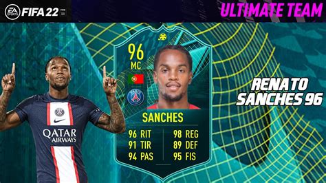EL MEJOR MC DE LA LIGUE 1 RENATO SANCHES 96 MOMENTS REVIEW FIFA 22