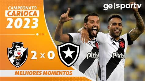 VASCO 2 X 0 BOTAFOGO MELHORES MOMENTOS 3ª RODADA DO CARIOCA 2023