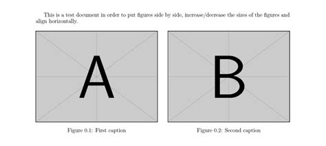 [tex latex] two figures side by side alignment and size problem math solves everything