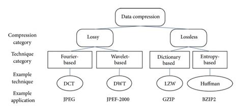 main data compression methods download scientific diagram