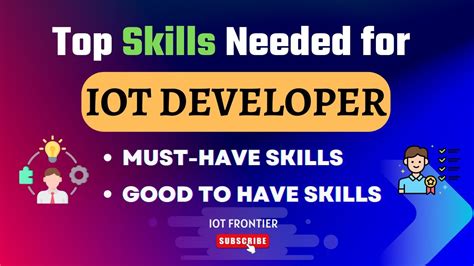 Top Skills Needed For IoT Developer YouTube