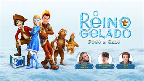 Plano Extra O Reino Gelado Fogo e Gelo Animação estreia em agosto
