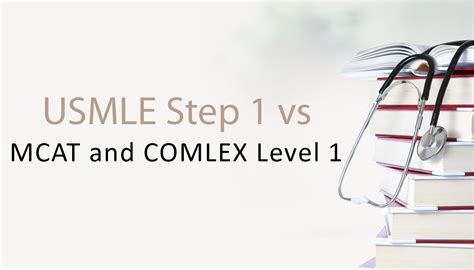 Usmle Step Vs Mcat Step Vs Comlex Level