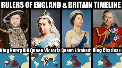 Timeline Of The English Monarchs YouTube