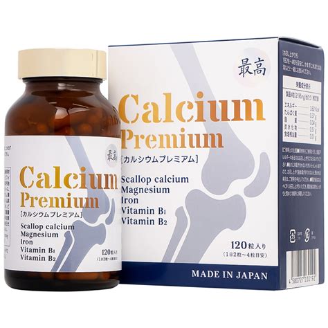 Viên uống Calcium Premium JpanWell bổ sung canxi vitamin và khoáng