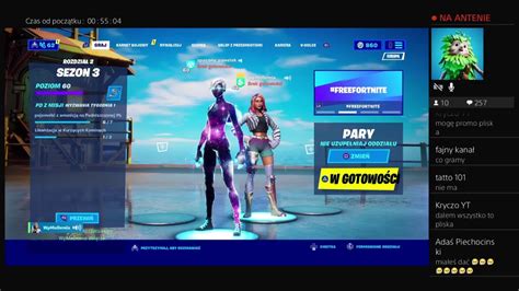 Live fortnite gry z widzami promowanie kanałów i ocenianie YouTube