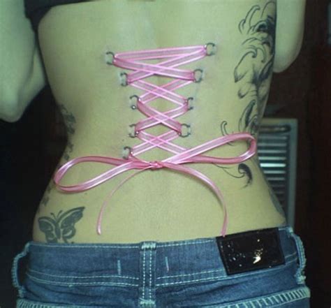 Scenecore Corset Piercings Smiley Piercing Cute Piercings