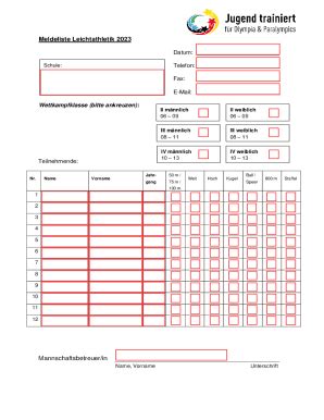 Ausfüllbar Online Formular fr Meldung der Ergebnisse der
