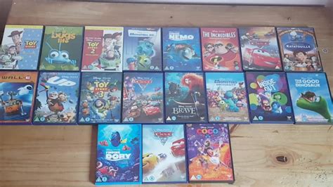 Temblor Harina Paternal My Pixar Dvd Collection Part Nacarado Canta