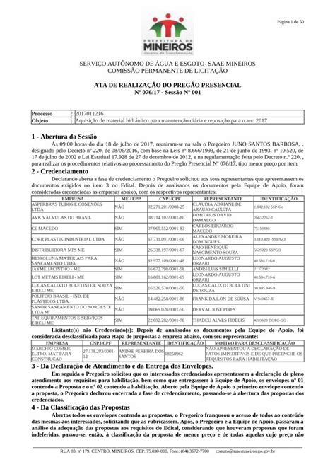 Pdf Servi O Aut Nomo De Gua E Esgoto Saae Servi O Aut Nomo De