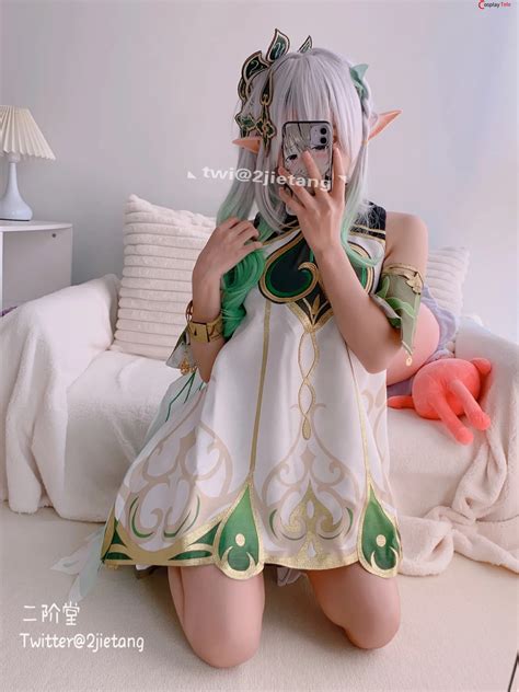 二阶堂 2jietang cosplay Nahida Genshin Impact 79 photos Cosplaytele