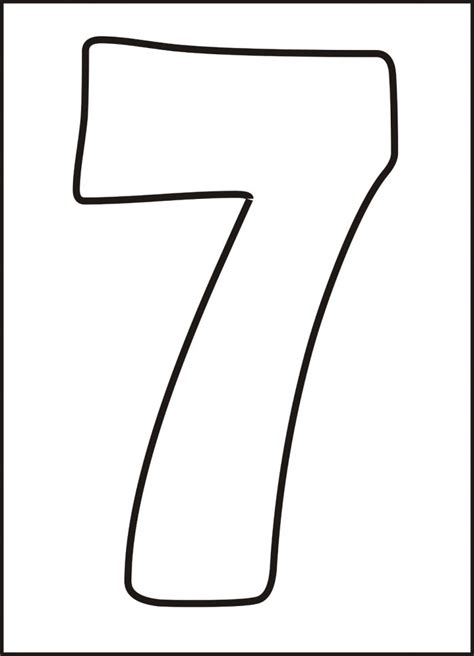 Moldes De Numeros Grandes