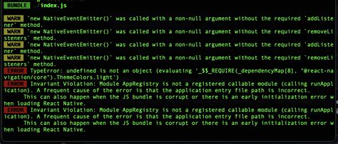 undefined is not an object evaluating reactnavigation themecolors light · issue 7314