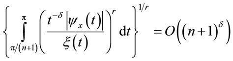 trigonometric approximation of signals functions belonging to the lip ξ t r r＞1