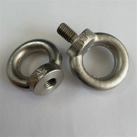 Lifting Eye Nuts DIN 582 Stainless Steel Drop Forged A2 China Lifting