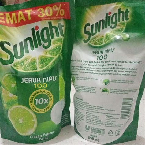Jual Sunlight Sabun Cuci Piring Jeruk Nipis Ml Shopee Indonesia
