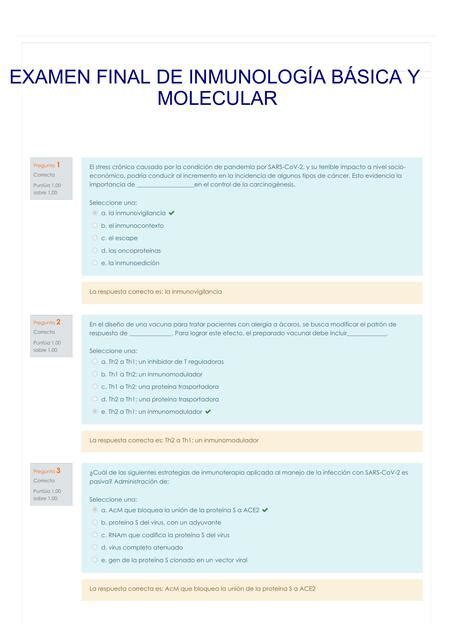 Examen Final Inmunolog A Udocz