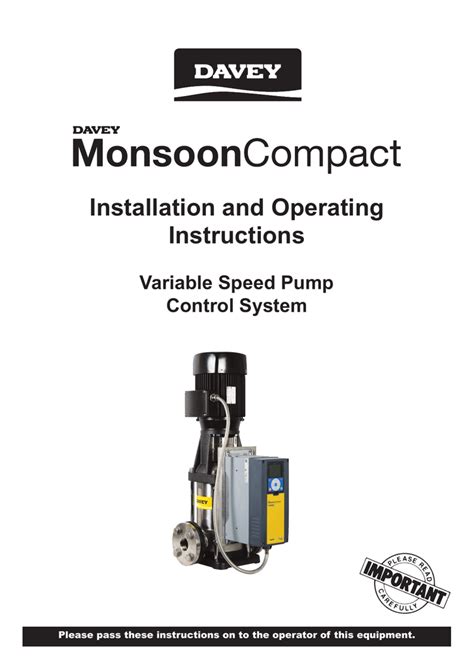 Installation And Operating Instructions Manualzz