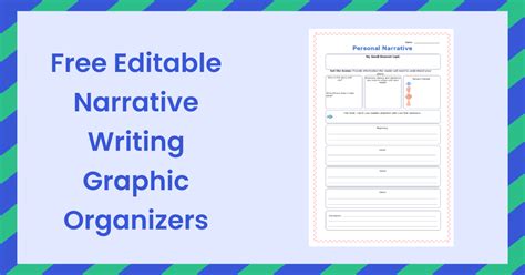 Narrative Text Structure Graphic Organizer