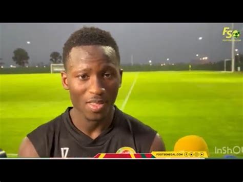Pape Matar Sarr Sur Le Match Contre C Te Divoire Youtube