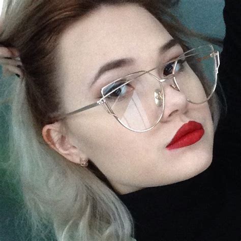 2018 Moda Effaf Lens Kedi G Z G Zl K Er Eve Kad Nlar Alt N
