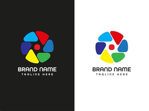 Buchstaben Logo Design Premium Vektor